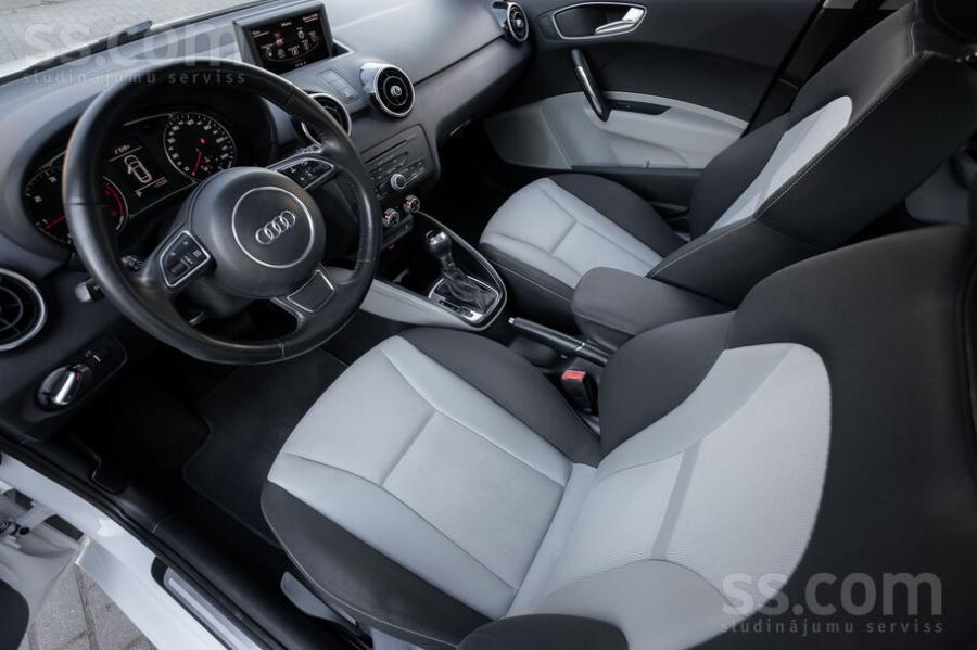 Balts Audi A1 2012 Jelgava, ar dzinēja tilpumu 1.60 L un nobraukumu 188 tūkst. km par 6450 €, foto 9 vietnē AUTOMOTO.COM.LV