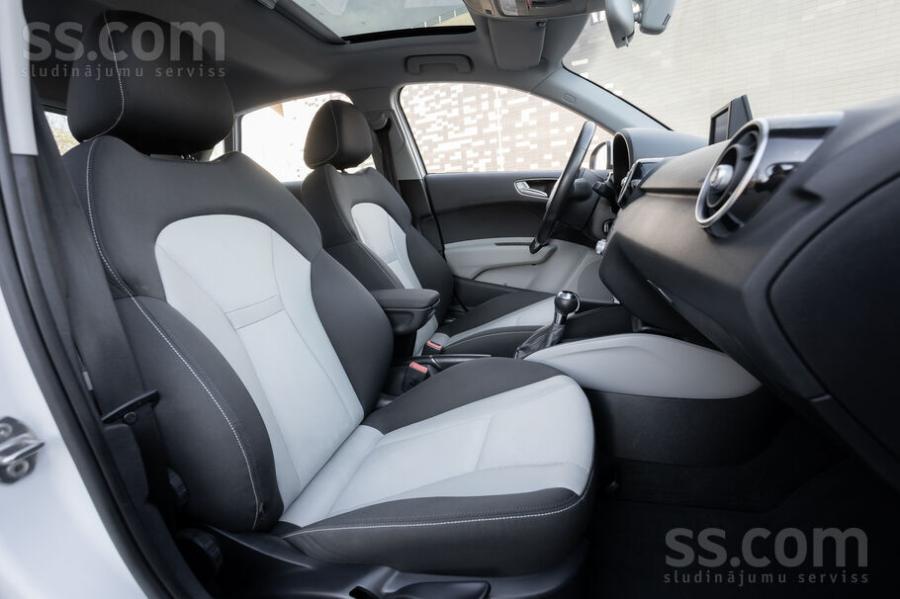Balts Audi A1 2012 Jelgava, ar dzinēja tilpumu 1.60 L un nobraukumu 188 tūkst. km par 6450 €, foto 11 vietnē AUTOMOTO.COM.LV