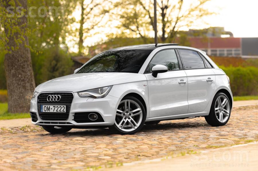 Balts Audi A1 2012 Jelgava, ar dzinēja tilpumu 1.40 L un nobraukumu 145 tūkst. km par 7900 €, foto 3 vietnē AUTOMOTO.COM.LV
