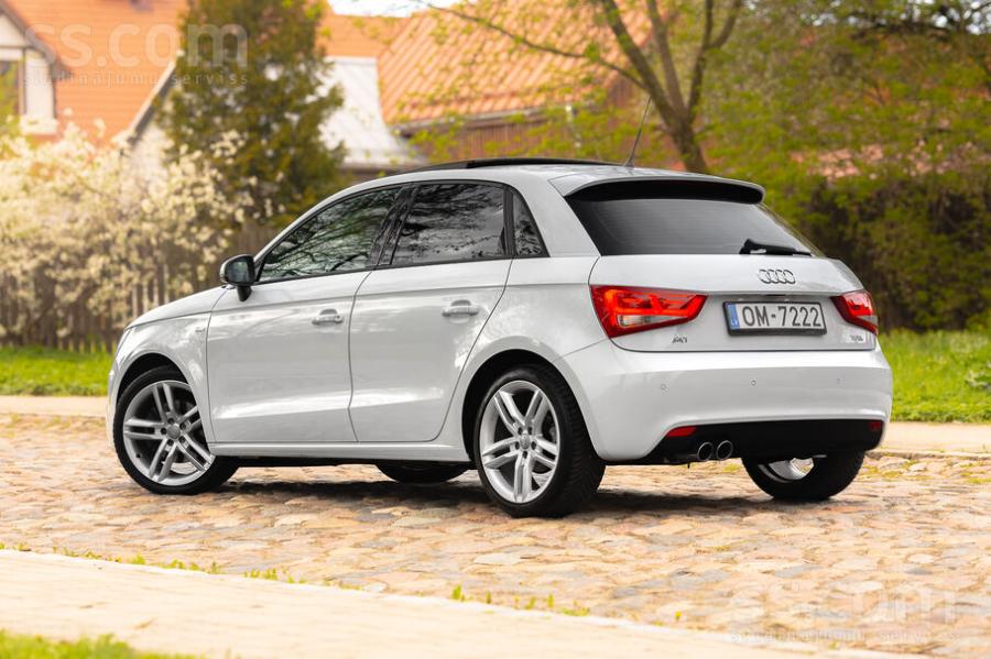 Balts Audi A1 2012 Jelgava, ar dzinēja tilpumu 1.40 L un nobraukumu 145 tūkst. km par 7900 €, foto 4 vietnē AUTOMOTO.COM.LV