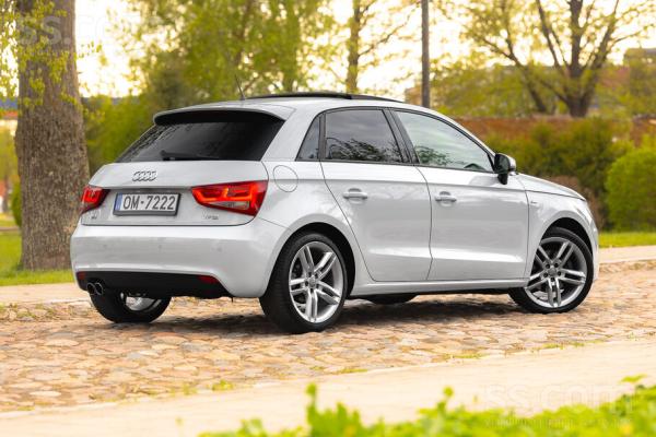 White Audi A1 2012 in Jelgava, with an engine capacity of 1.40 L and mileage of 145 thousand km for 7900 €, photo 4 on AUTOMOTO.COM.LV