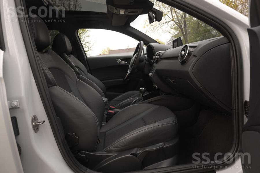 Balts Audi A1 2012 Jelgava, ar dzinēja tilpumu 1.40 L un nobraukumu 145 tūkst. km par 7900 €, foto 7 vietnē AUTOMOTO.COM.LV