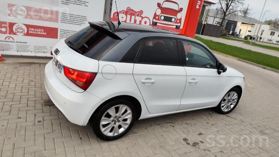 Balts Audi A1 2012 Jelgava, ar dzinēja tilpumu 2.00 L un nobraukumu 249 tūkst. km par 5990 €, foto 10 vietnē AUTOMOTO.COM.LV