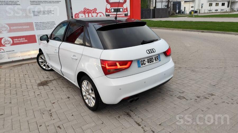 Balts Audi A1 2012 Jelgava, ar dzinēja tilpumu 2.00 L un nobraukumu 249 tūkst. km par 5990 €, foto 14 vietnē AUTOMOTO.COM.LV