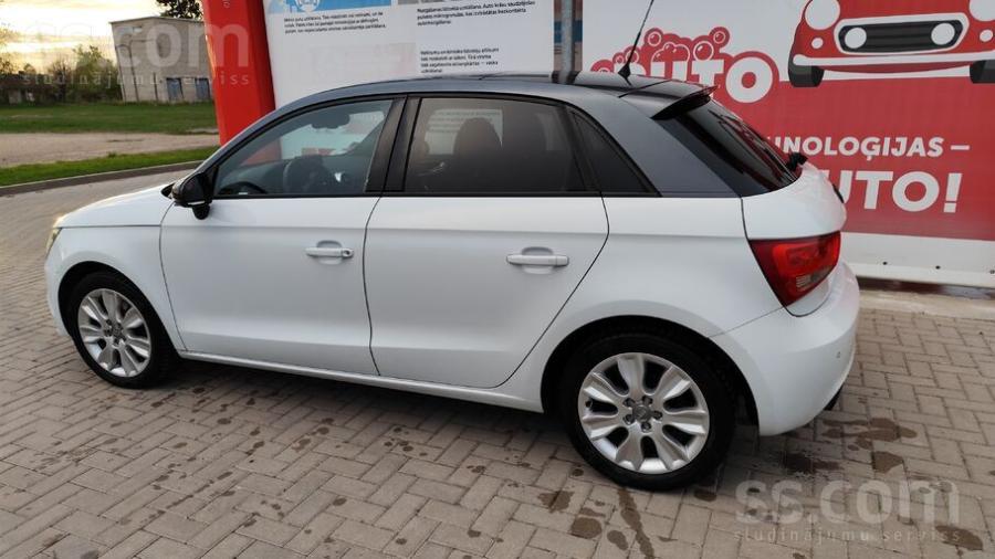 Balts Audi A1 2012 Jelgava, ar dzinēja tilpumu 2.00 L un nobraukumu 249 tūkst. km par 5990 €, foto 32 vietnē AUTOMOTO.COM.LV