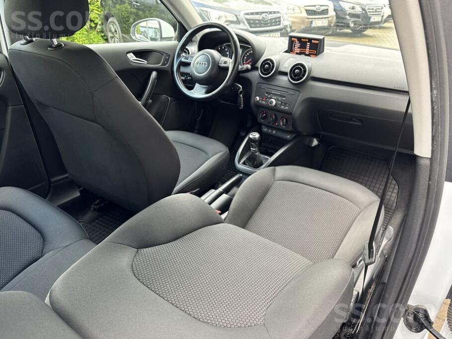 Balts Audi A1 2012 Rīga, ar dzinēja tilpumu 1.20 L un nobraukumu 235 tūkst. km par 6600 €, foto 11 vietnē AUTOMOTO.COM.LV