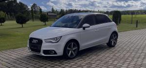 White Audi A1 2012 in Vilnius, with an engine capacity of 1.40 L and mileage of 154 thousand km for 6500 €, photo  on AUTOMOTO.COM.LV