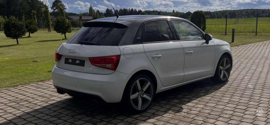 White Audi A1 2012 in Vilnius, with an engine capacity of 1.40 L and mileage of 154 thousand km for 6500 €, photo 8 on AUTOMOTO.COM.LV