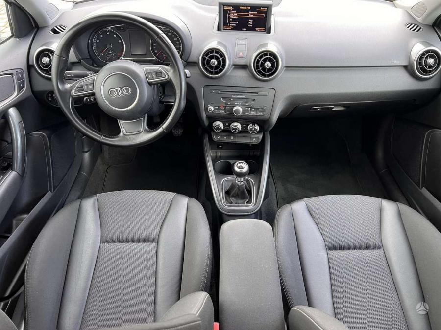 White Audi A1 2012 in Vilnius, with an engine capacity of 1.40 L and mileage of 154 thousand km for 6500 €, photo 14 on AUTOMOTO.COM.LV