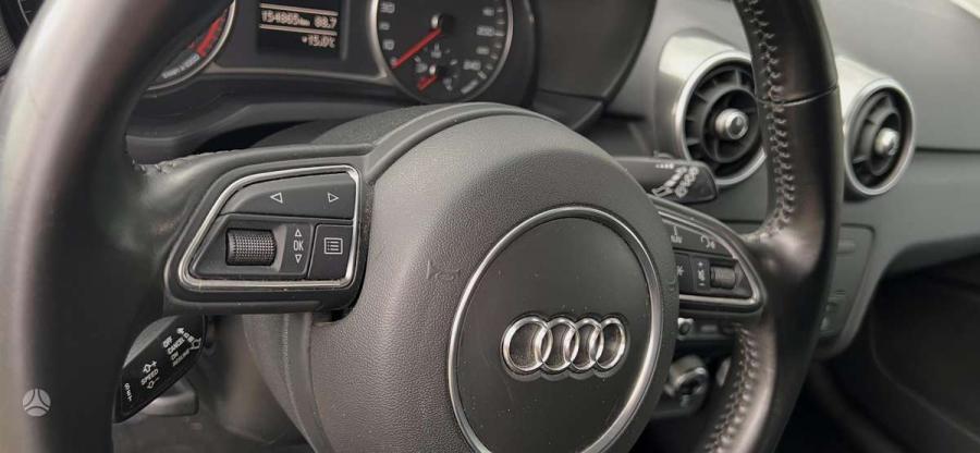White Audi A1 2012 in Vilnius, with an engine capacity of 1.40 L and mileage of 154 thousand km for 6500 €, photo 20 on AUTOMOTO.COM.LV
