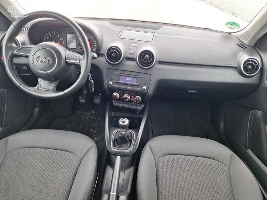 White Audi A1 2012 in Marijampole, with an engine capacity of 1.20 L and mileage of 205 thousand km for 4200 €, photo 10 on AUTOMOTO.COM.LV