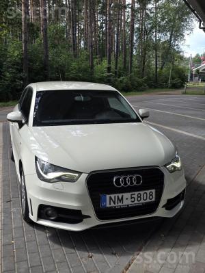 White Audi A1 2012 in Jurmala, with an engine capacity of 1.20 L and mileage of 208 thousand km for 5500 €, photo  on AUTOMOTO.COM.LV