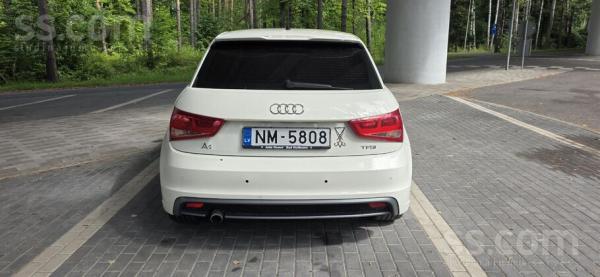 White Audi A1 2012 in Jurmala, with an engine capacity of 1.20 L and mileage of 208 thousand km for 5500 €, photo 4 on AUTOMOTO.COM.LV