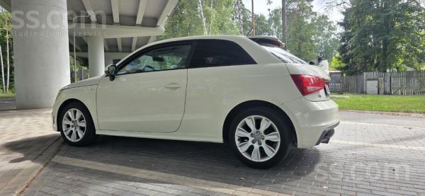 White Audi A1 2012 in Jurmala, with an engine capacity of 1.20 L and mileage of 208 thousand km for 5500 €, photo 5 on AUTOMOTO.COM.LV