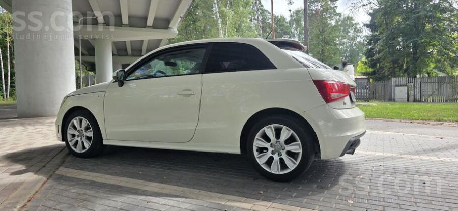 White Audi A1 2012 in Jurmala, with an engine capacity of 1.20 L and mileage of 208 thousand km for 5500 €, photo 6 on AUTOMOTO.COM.LV