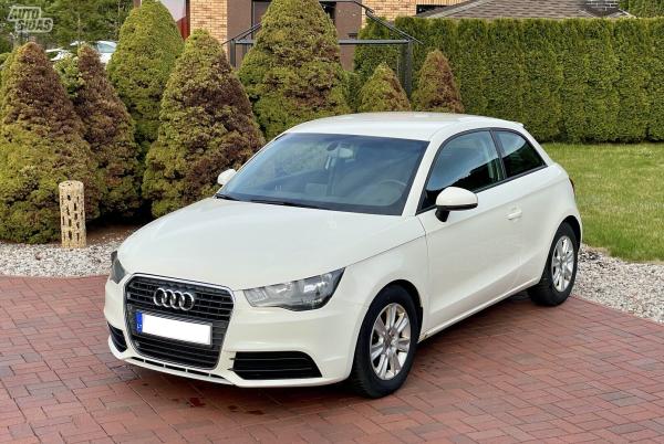 Balts Audi A1 2013 Viļņa, ar dzinēja tilpumu 1.60 L un nobraukumu 192 tūkst. km par 7300 €, foto 1 vietnē AUTOMOTO.COM.LV