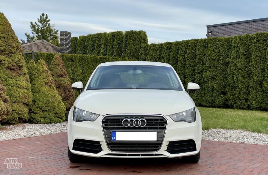 Balts Audi A1 2013 Viļņa, ar dzinēja tilpumu 1.60 L un nobraukumu 192 tūkst. km par 7300 €, foto 3 vietnē AUTOMOTO.COM.LV