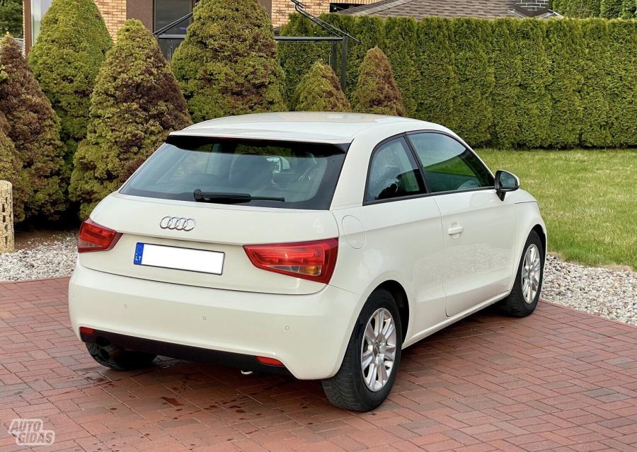 Balts Audi A1 2013 Viļņa, ar dzinēja tilpumu 1.60 L un nobraukumu 192 tūkst. km par 7300 €, foto 5 vietnē AUTOMOTO.COM.LV