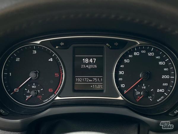 Balts Audi A1 2013 Viļņa, ar dzinēja tilpumu 1.60 L un nobraukumu 192 tūkst. km par 7300 €, foto 8 vietnē AUTOMOTO.COM.LV