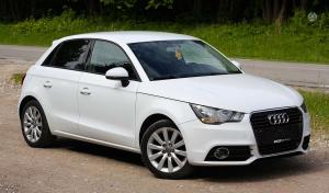 White Audi A1 2013 in Kretinga, with an engine capacity of 1.60 L and mileage of 275 thousand km for 6499 €, photo 3 on AUTOMOTO.COM.LV
