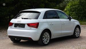 White Audi A1 2013 in Kretinga, with an engine capacity of 1.60 L and mileage of 275 thousand km for 6499 €, photo 17 on AUTOMOTO.COM.LV