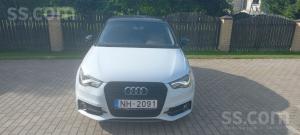 White Audi A1 2013 in Riga, with an engine capacity of 1.20 L and mileage of 142 thousand km for 5490 €, photo  on AUTOMOTO.COM.LV