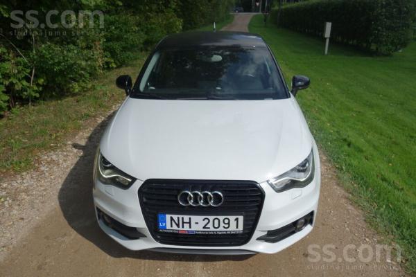 White Audi A1 2013 in Riga, with an engine capacity of 1.20 L and mileage of 142 thousand km for 5490 €, photo 2 on AUTOMOTO.COM.LV
