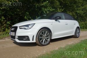 White Audi A1 2013 in Riga, with an engine capacity of 1.20 L and mileage of 142 thousand km for 5490 €, photo 4 on AUTOMOTO.COM.LV