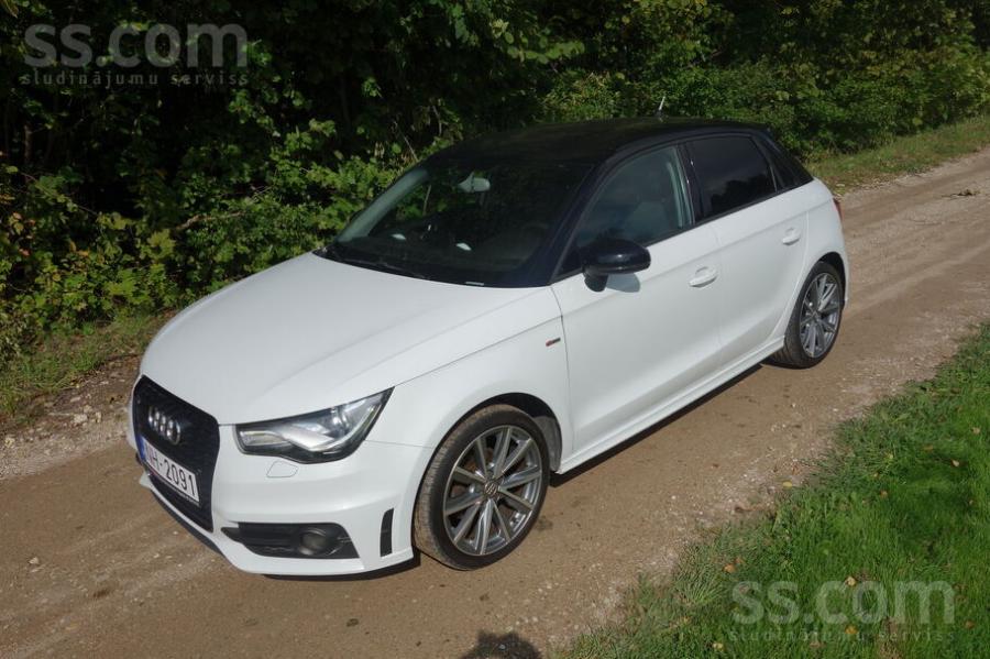 White Audi A1 2013 in Riga, with an engine capacity of 1.20 L and mileage of 142 thousand km for 5490 €, photo 5 on AUTOMOTO.COM.LV