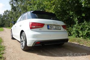 White Audi A1 2013 in Riga, with an engine capacity of 1.20 L and mileage of 142 thousand km for 5490 €, photo 7 on AUTOMOTO.COM.LV