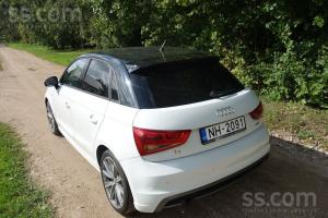 White Audi A1 2013 in Riga, with an engine capacity of 1.20 L and mileage of 142 thousand km for 5490 €, photo 8 on AUTOMOTO.COM.LV