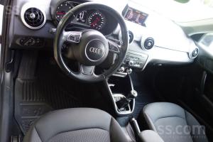 White Audi A1 2013 in Riga, with an engine capacity of 1.20 L and mileage of 142 thousand km for 5490 €, photo 12 on AUTOMOTO.COM.LV