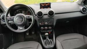 White Audi A1 2013 in Vilnius, with an engine capacity of 1.60 L and mileage of 262 thousand km for 4750 €, photo 12 on AUTOMOTO.COM.LV