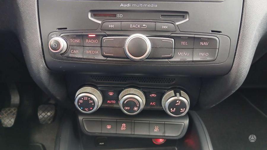 White Audi A1 2013 in Vilnius, with an engine capacity of 1.60 L and mileage of 262 thousand km for 4750 €, photo 16 on AUTOMOTO.COM.LV