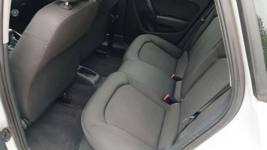 White Audi A1 2013 in Vilnius, with an engine capacity of 1.60 L and mileage of 262 thousand km for 4750 €, photo 18 on AUTOMOTO.COM.LV
