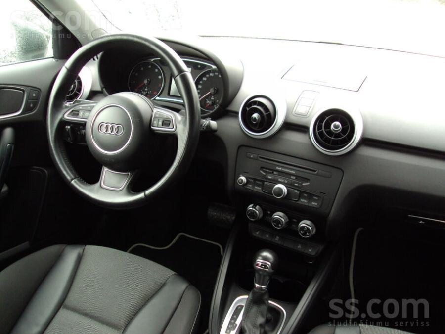 White Audi A1 2014 in Riga, with an engine capacity of 1.40 L and mileage of 220 thousand km for 8400 €, photo 5 on AUTOMOTO.COM.LV