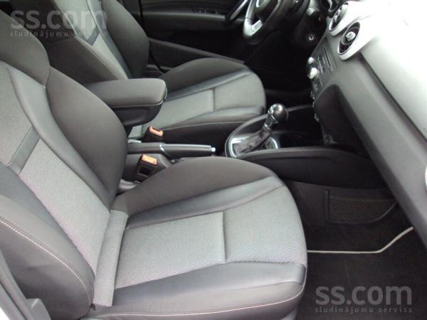 White Audi A1 2014 in Riga, with an engine capacity of 1.40 L and mileage of 220 thousand km for 8400 €, photo 5 on AUTOMOTO.COM.LV