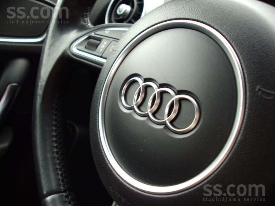 White Audi A1 2014 in Riga, with an engine capacity of 1.40 L and mileage of 220 thousand km for 8400 €, photo 10 on AUTOMOTO.COM.LV