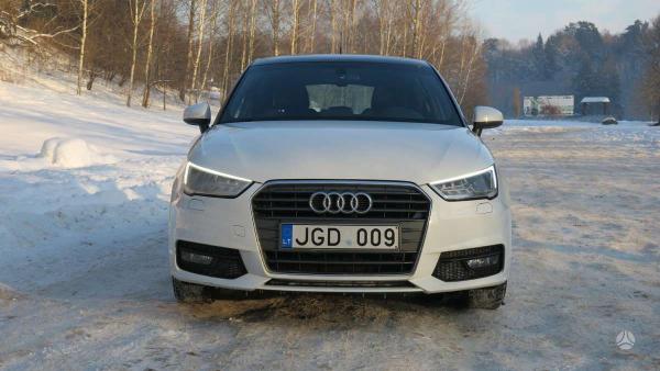 Balts Audi A1 2015 Viļņa, ar dzinēja tilpumu 1.40 L un nobraukumu 85 tūkst. km par 8200 €, foto 8 vietnē AUTOMOTO.COM.LV