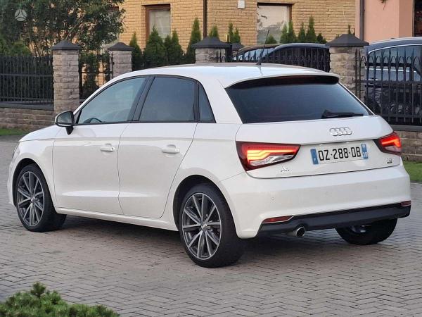 White Audi A1 2016 in Taurage, with an engine capacity of 1.42 L and mileage of 180 thousand km for 6950 €, photo 4 on AUTOMOTO.COM.LV