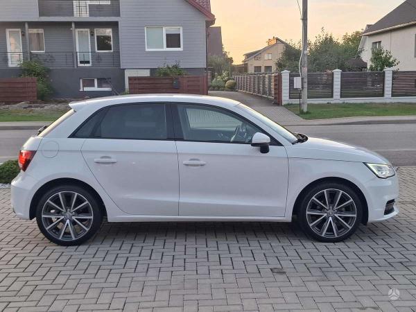 White Audi A1 2016 in Taurage, with an engine capacity of 1.42 L and mileage of 180 thousand km for 6950 €, photo 7 on AUTOMOTO.COM.LV