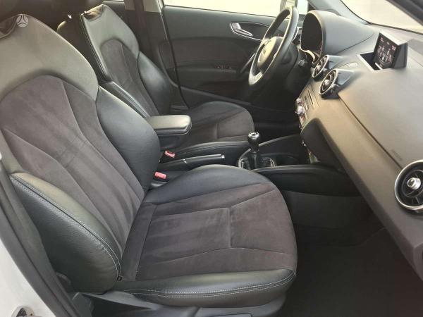 White Audi A1 2016 in Taurage, with an engine capacity of 1.42 L and mileage of 180 thousand km for 6950 €, photo 11 on AUTOMOTO.COM.LV