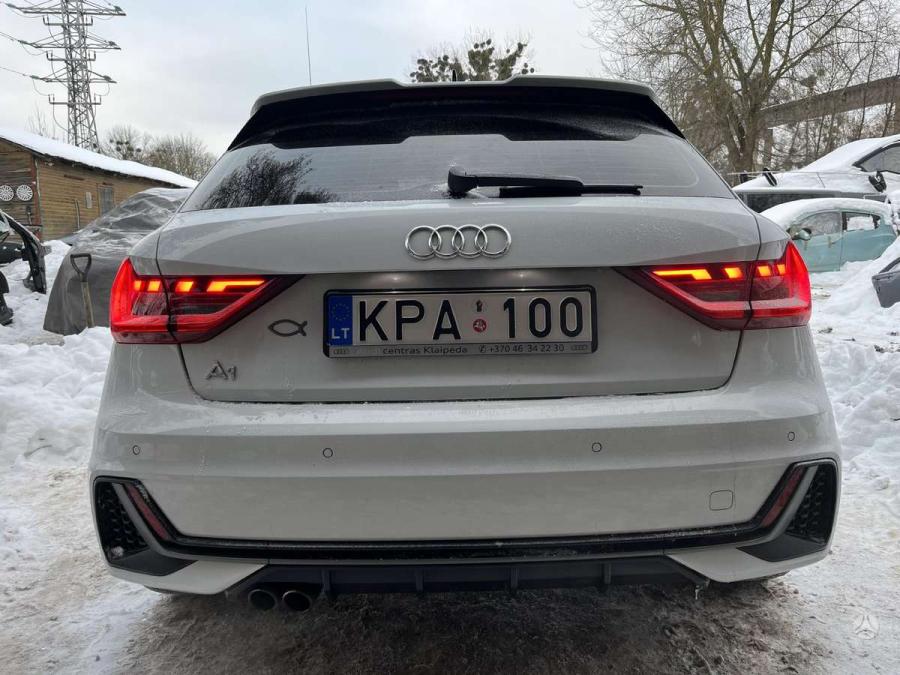 White Audi A1 2019 in Kaunas, with an engine capacity of 1.98 L and mileage of 116 thousand km for 7999 €, photo 4 on AUTOMOTO.COM.LV