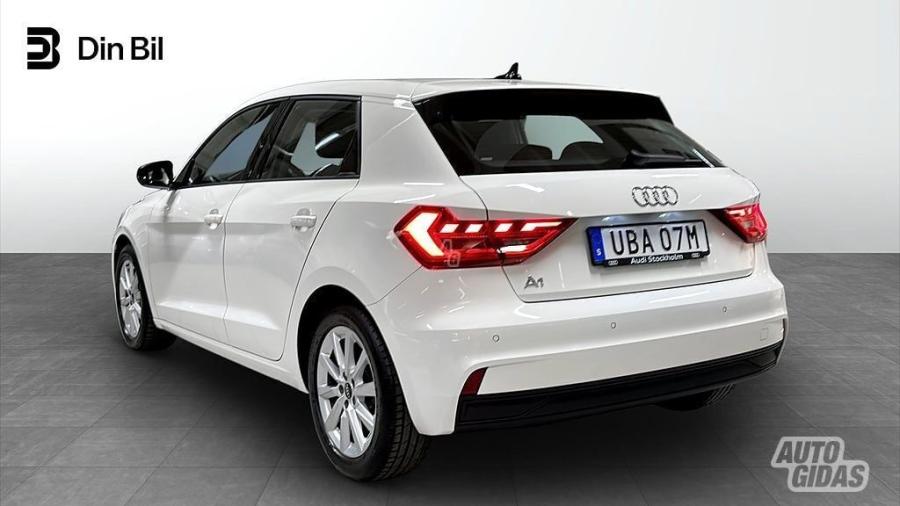White Audi A1 2021 in Kaunas, with an engine capacity of 0.00 L and mileage of 19 thousand km for 21381 €, photo 3 on AUTOMOTO.COM.LV