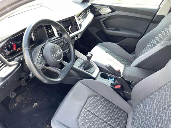 White Audi A1 2021 in Vilnius, with an engine capacity of 1.00 L and mileage of 39 thousand km for 6800 €, photo 4 on AUTOMOTO.COM.LV