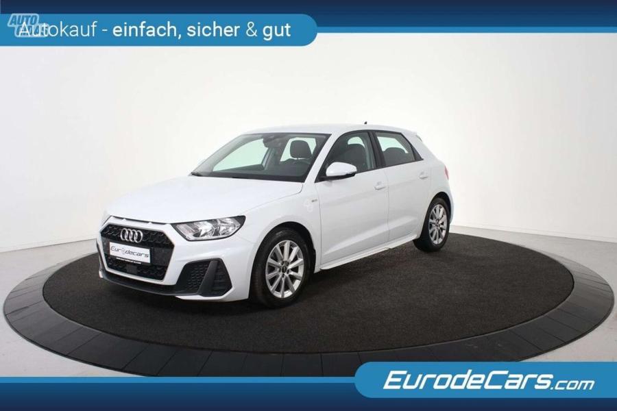 White Audi A1 2023 in Kaunas, with an engine capacity of 1.00 L and mileage of 46 thousand km for 25678 €, photo 4 on AUTOMOTO.COM.LV