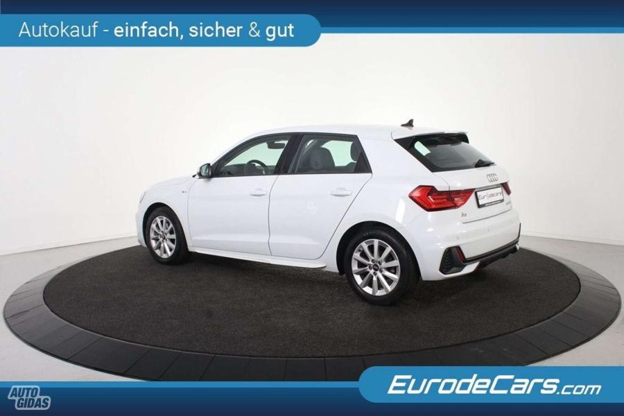 White Audi A1 2023 in Kaunas, with an engine capacity of 1.00 L and mileage of 46 thousand km for 25678 €, photo 7 on AUTOMOTO.COM.LV