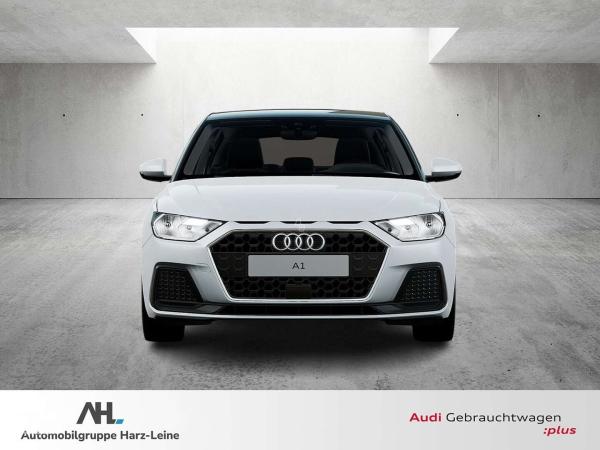 White Audi A1 2024 in Kaunas, with an engine capacity of 1.00 L and mileage of 11 thousand km for 26426 €, photo 4 on AUTOMOTO.COM.LV