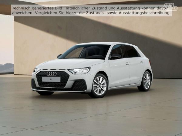 White Audi A1 2022 in Kaunas, with an engine capacity of 1.00 L and mileage of 17 thousand km for 24307 €, photo 2 on AUTOMOTO.COM.LV