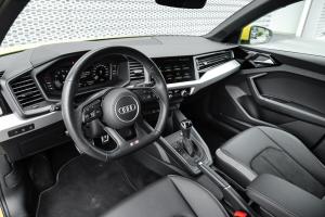 Yellow Audi A1 2023 in Marupe, with an engine capacity of 1.50 L and mileage of 63 thousand km for 38750 €, photo 9 on AUTOMOTO.COM.LV